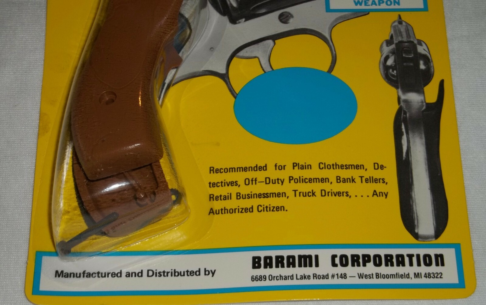 Barami Hip Grip Taurus Model 85 850 #87D Tan Pistol Handle Holster ...