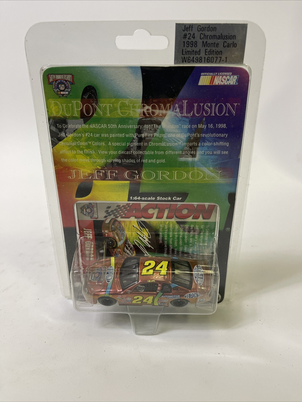 Jeff Gordon #24 DUPONT Action Racing 1998 Chromalusion Monte Carlo Ltd ...