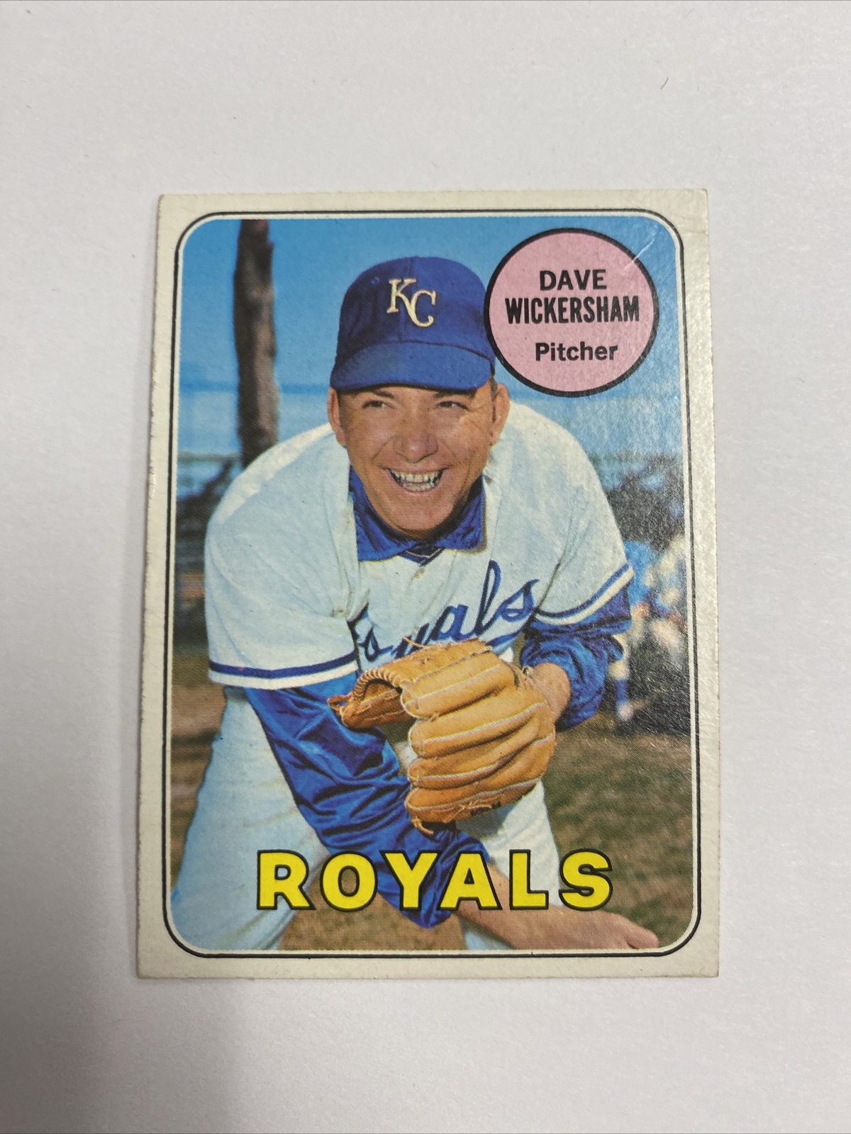 1969 Topps Baseball Dave Wickersham Kansas City Royals Card #647 | eBay