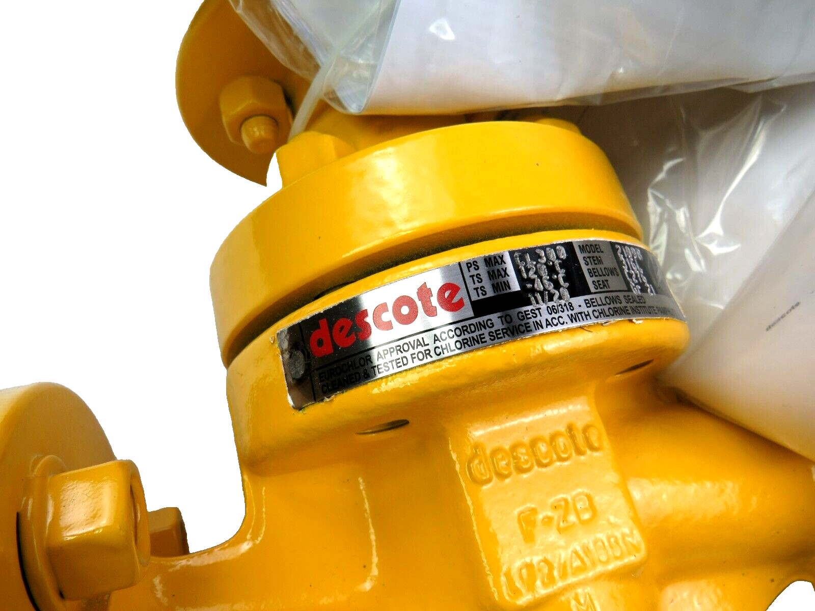 DESCOTE 2100B 1" 300# SEALED GLOBE VALVE New | eBay