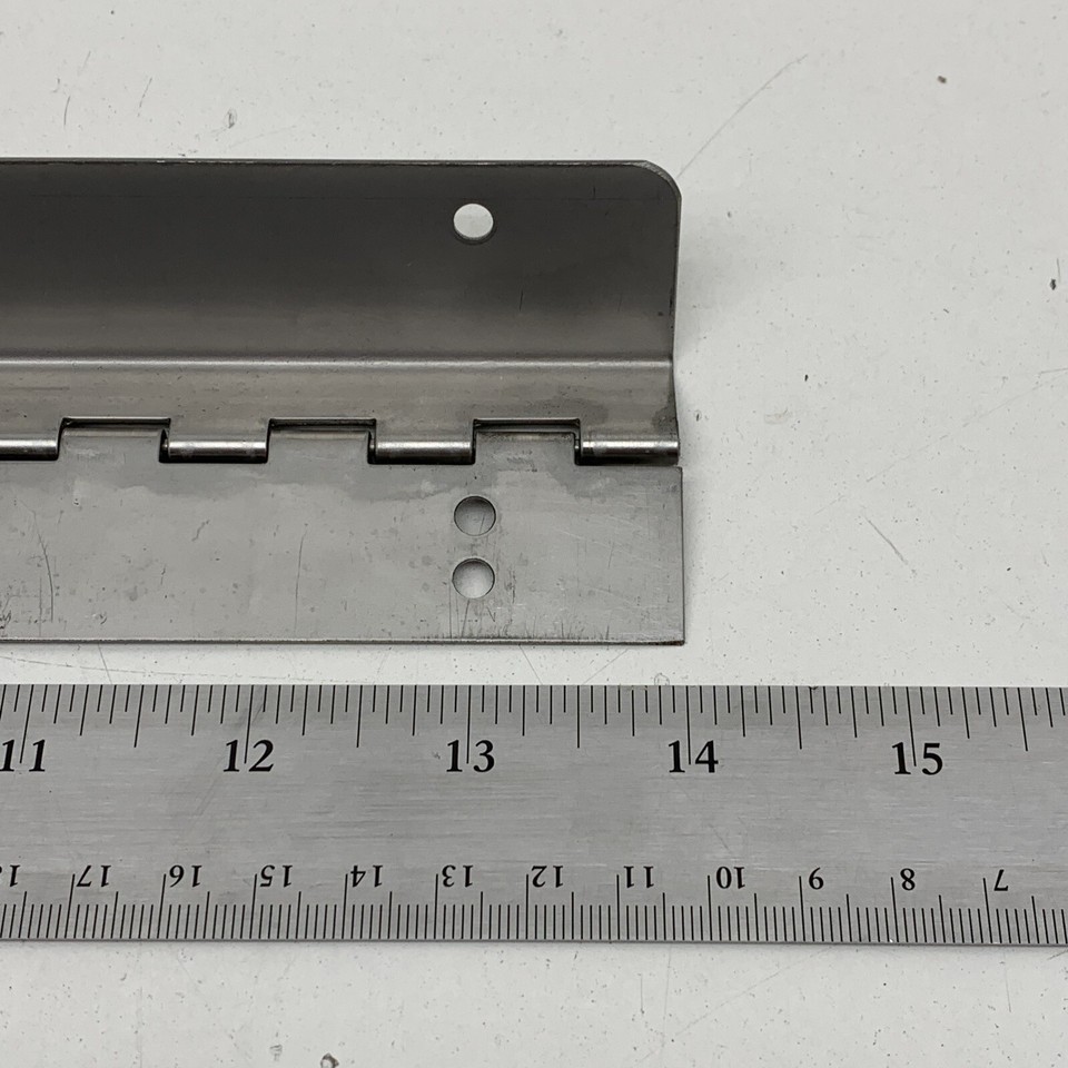 Stainless Steel Boat Offset Piano Hinge 14" Long, 1/2" Offset | eBay
