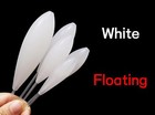 5pcs Fishing Float Bombard Shape Acrylic Fishing Float Upward Bobber ...