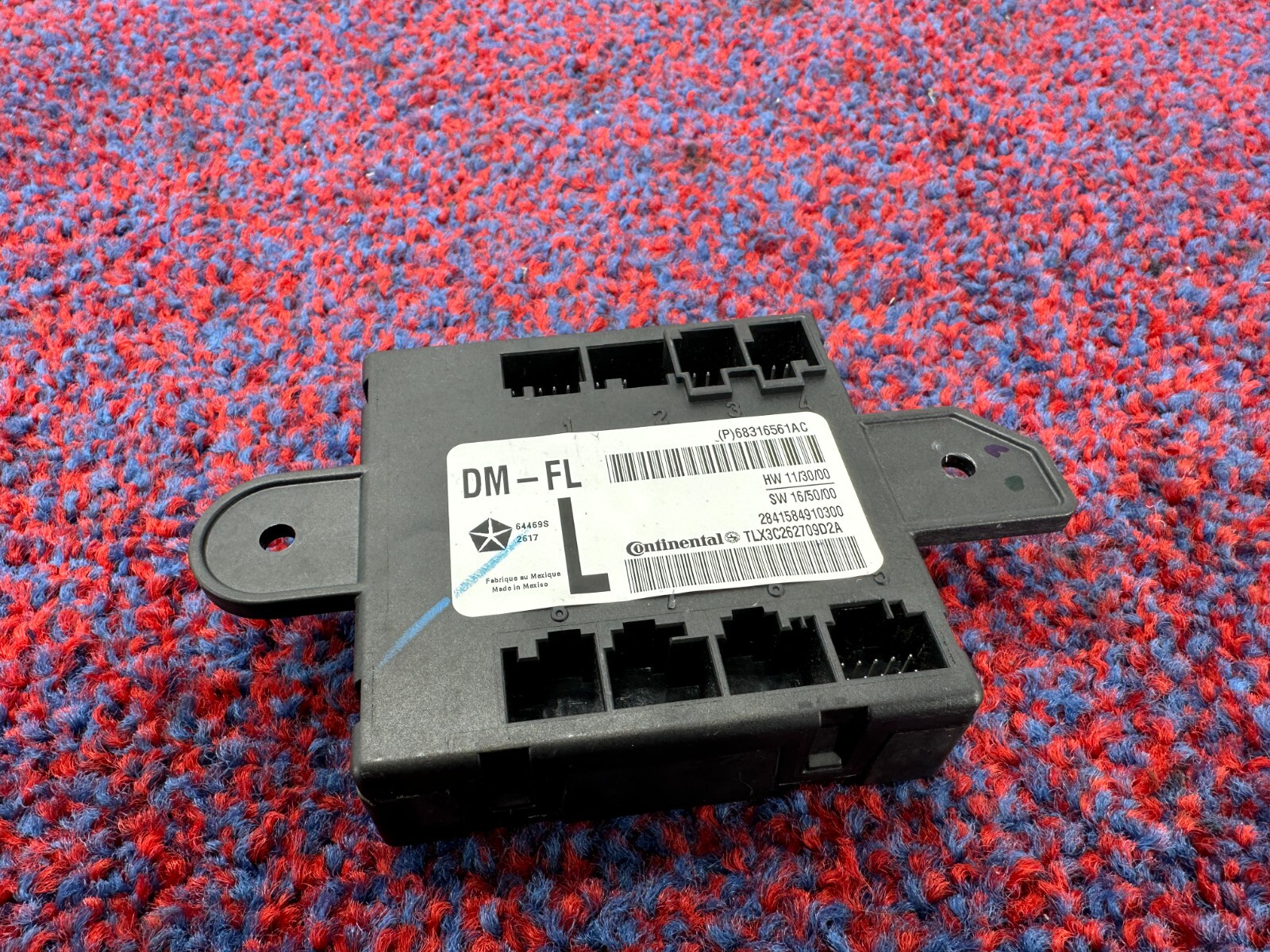 DODGE DURANGO SRT 6.4L 11-22 OEM FRONT LEFT DRIVER DOOR CONTROL MODULE ...