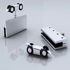 Home Interior Sliding Door Tempered Glass Heavy Duty & Running Rail ...