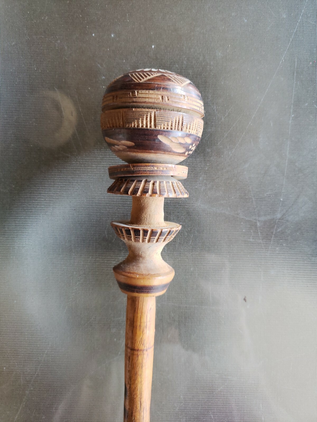 Mexican Molinillo Chocolate Whisk Stirrer - Wood Handmade Carved Ornate ...