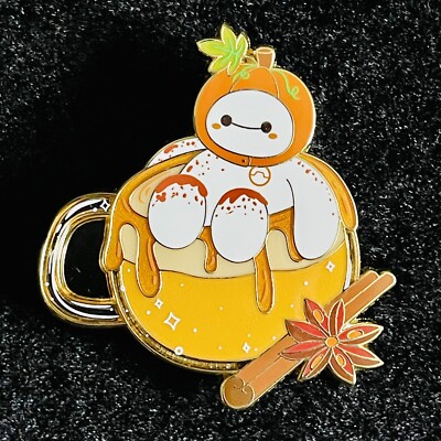 Baymax Pumpkin Spice Latte Coffee Lucky Cat Cafe Big Hero 6 Fantasy ...