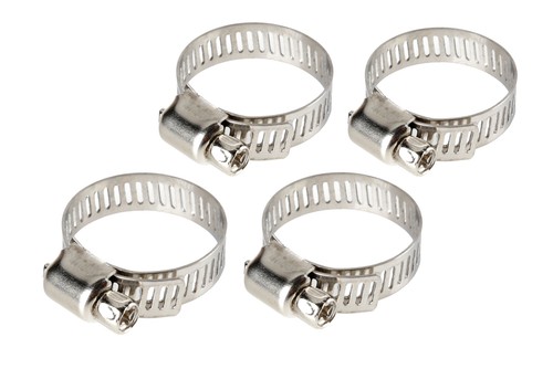 1937355 Fascette stringitubo in acciaio inox - set 4 pz - ? 8 mm - Ø 14 ...