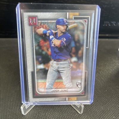 Josh Jung 2023 Topps Museum Collection #13 Texas Rangers Rookie Card | eBay