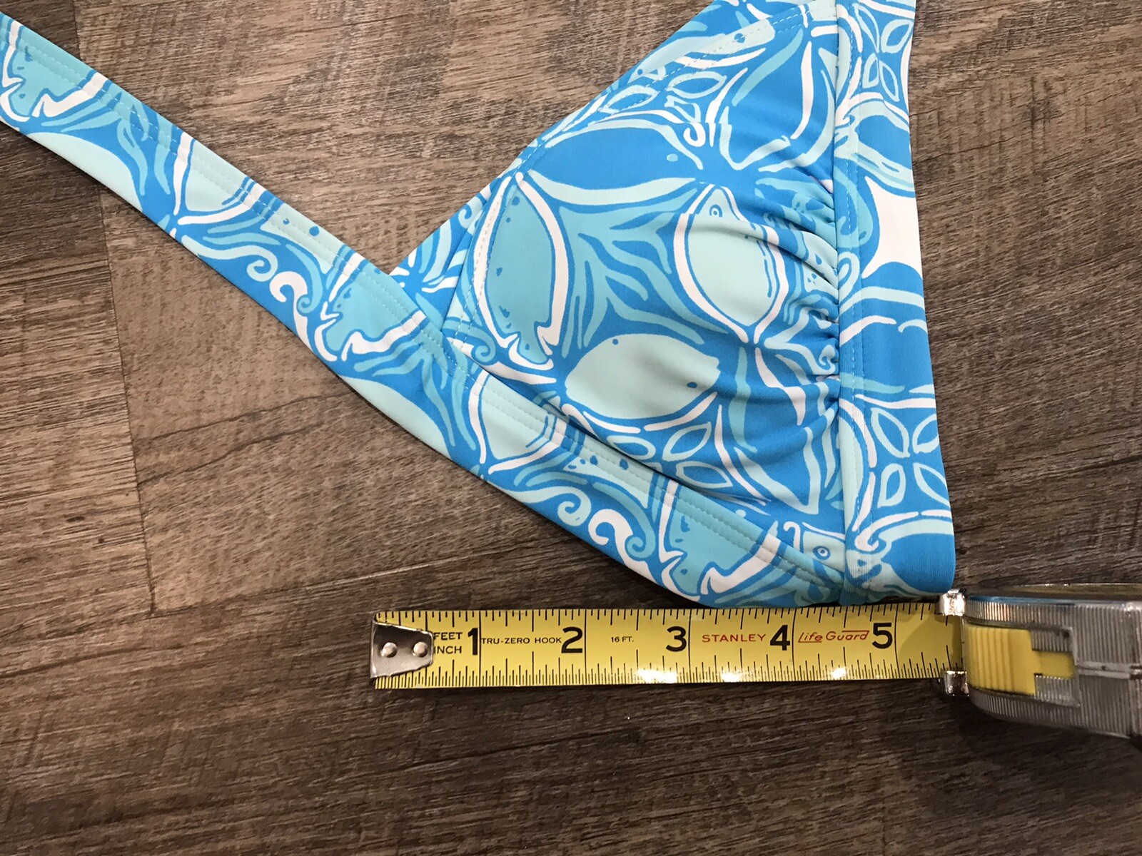 LILLY PULITZER Bailor Bikini String Bikini HALTER Top… - Gem