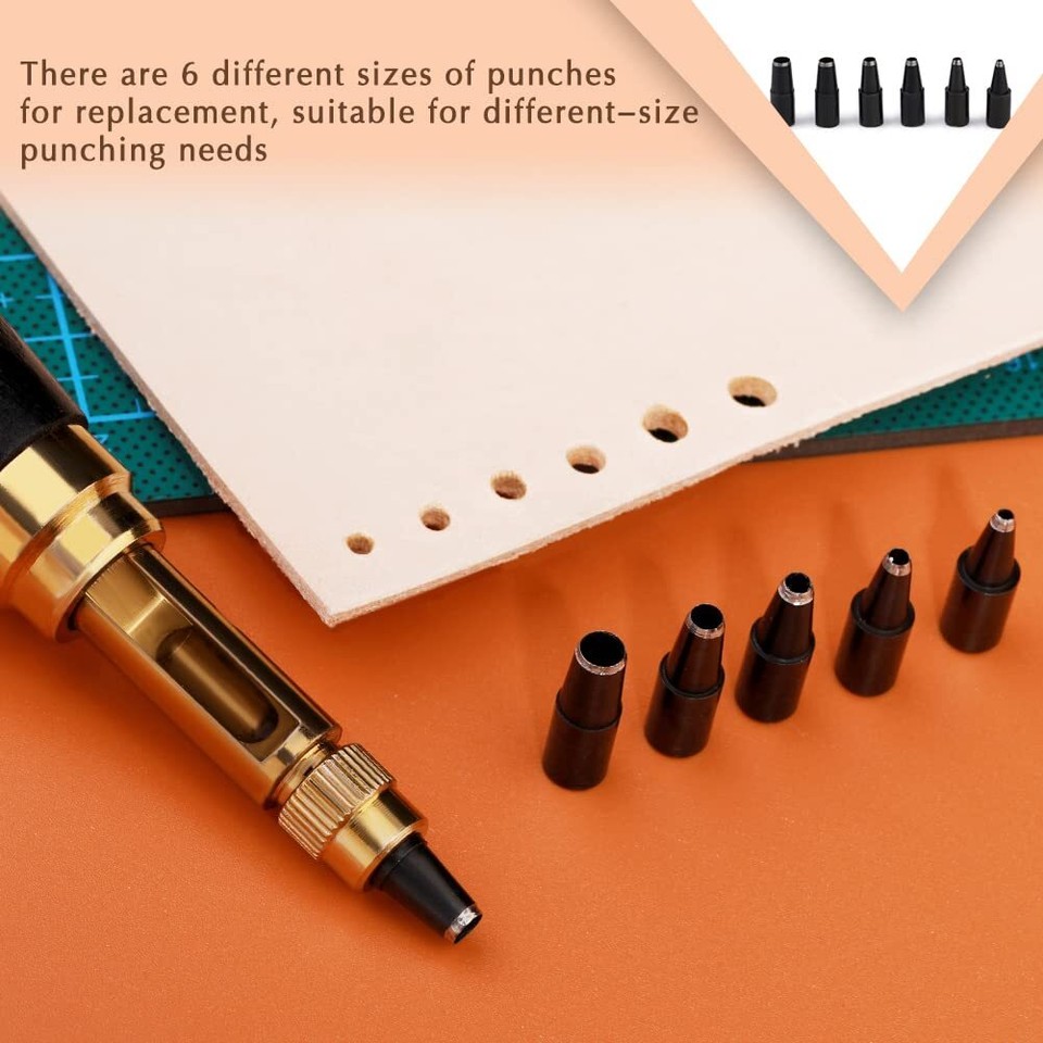 Adjustable Screw Hole Punch Automatic Hole Punch Bookbinding Tool with ...