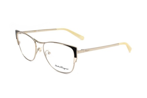 Ferragamo SF2163 721 GOLD/IVORY 53/17/140 Women's Eyewear Frame ...