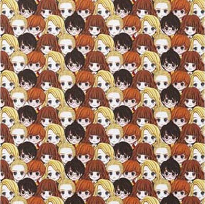 Harry Potter Soft Magic Characters Fabric Licensed -By the Half Yard | eBay