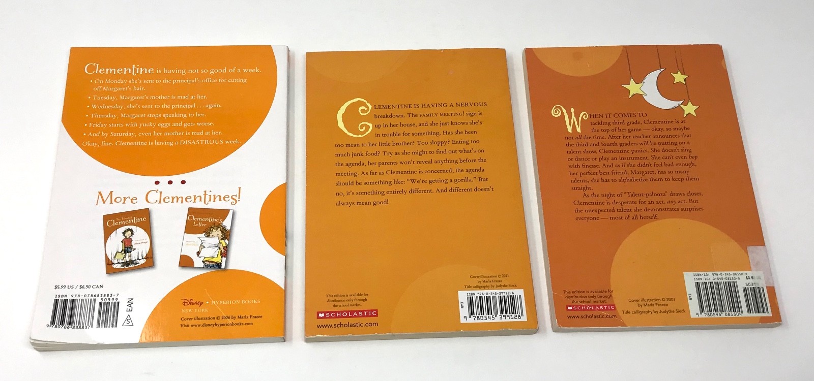 Lot of 3 Clementine books by Sara Pennypacker Chapter Youth Scholastic ...