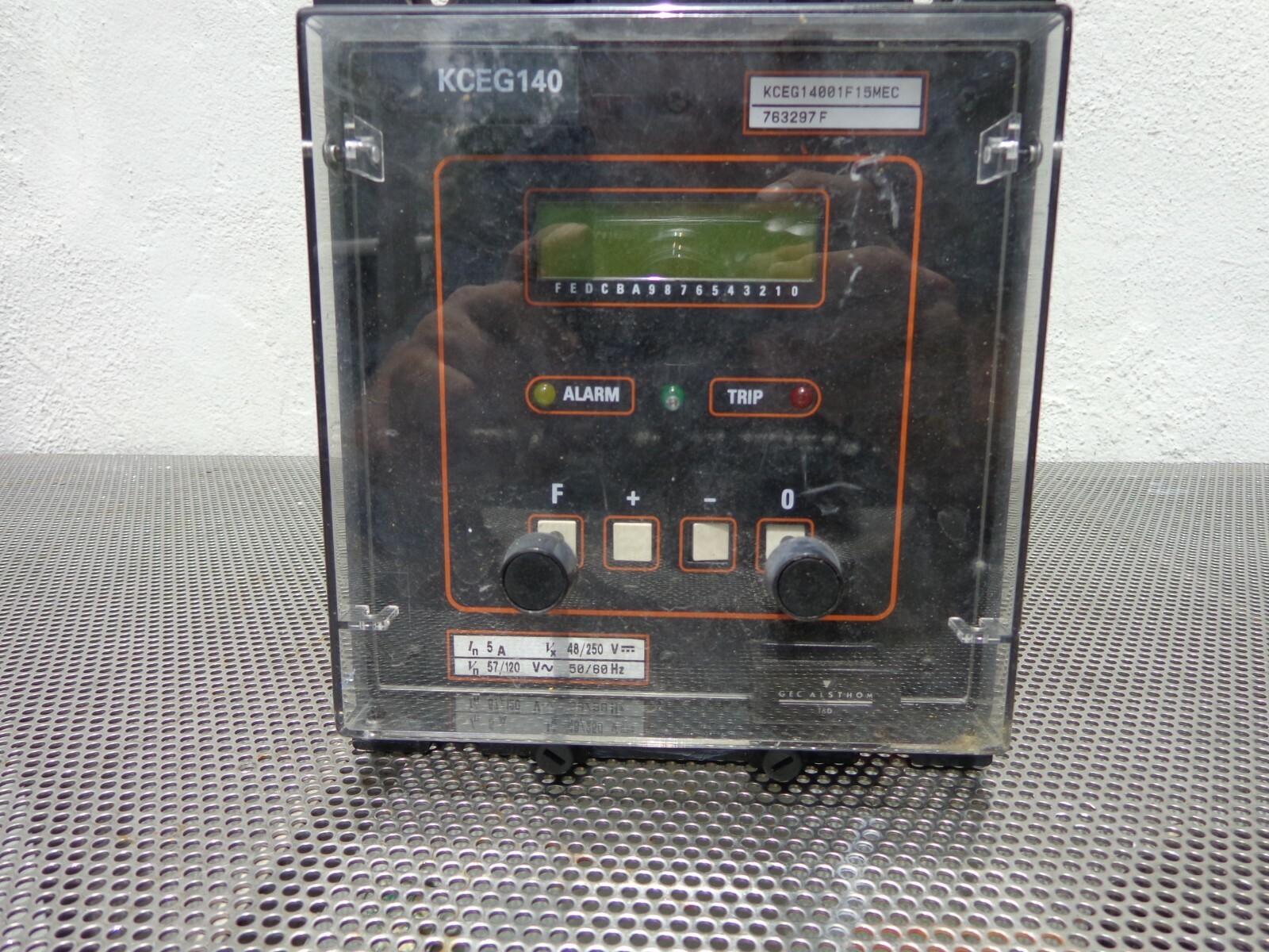GEC Alsthom Differential Overcurrent Relay KCEG14001F15MEEC KCEG 140 | eBay