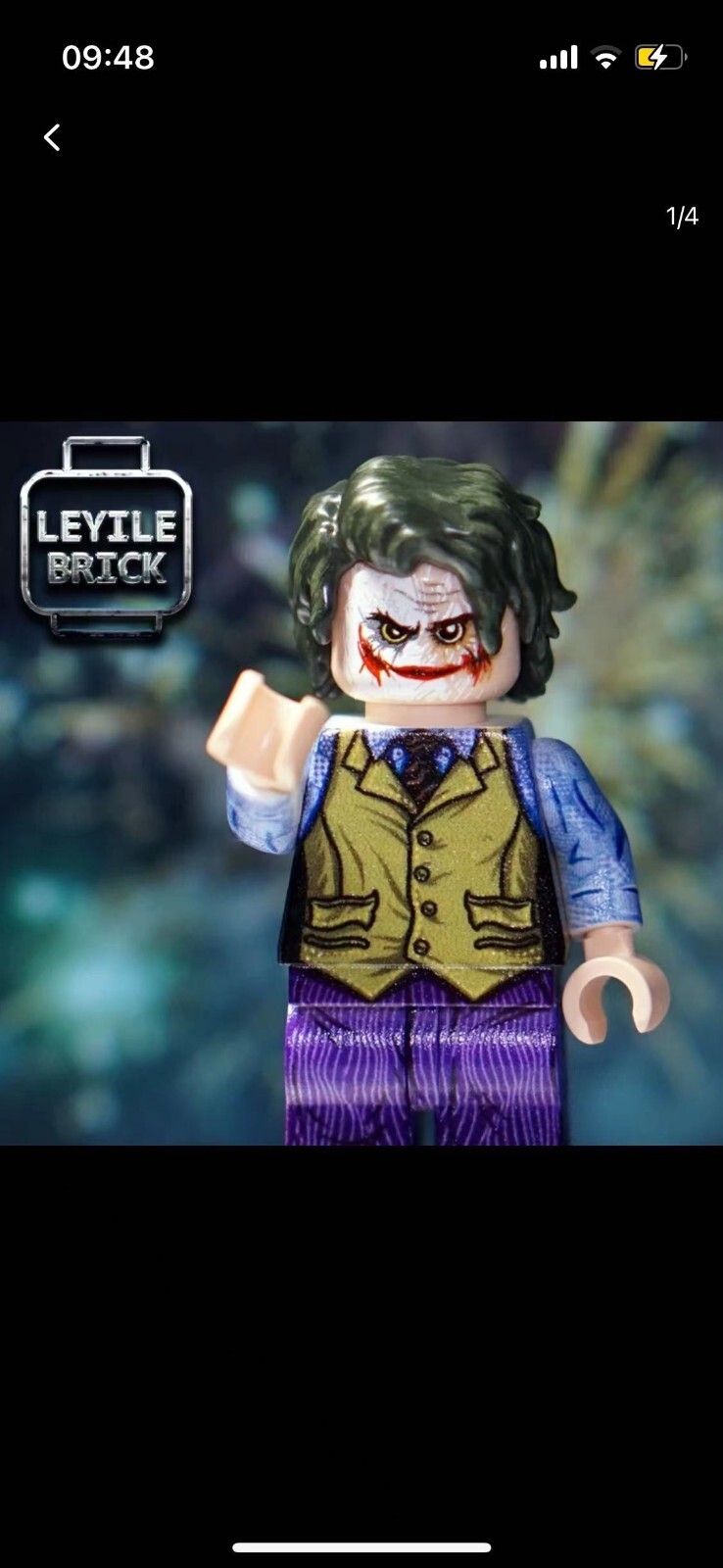 custom 3th party min brick minifig lyl joker | eBay