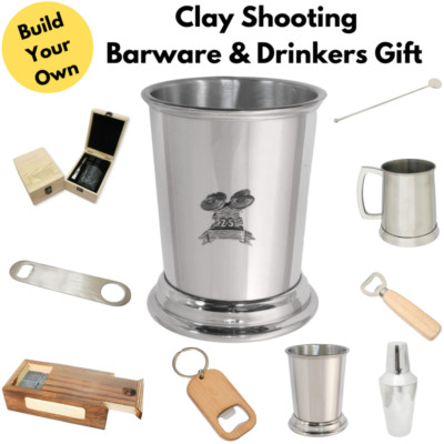Clay Shooting Barware Accesories & Personalised Drinkers Gifts | eBay UK
