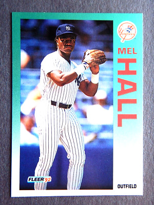 Mel Hall #229 Fleer 1992 Baseball Card (New York Yankees) LN | eBay
