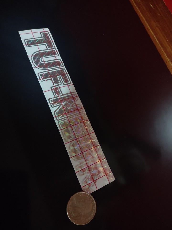 tuff neck bmx Holographic Decals Bicycle Stickers Vdc Viper Gt Schwinn ...