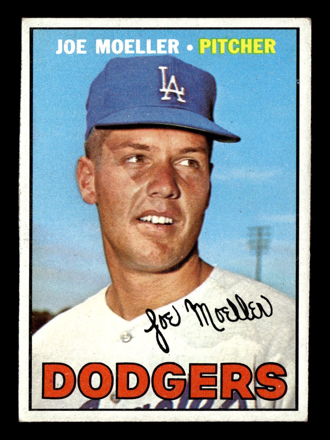Joe Moeller 1967 Topps #149 Los Angeles Dodgers Excellent | eBay
