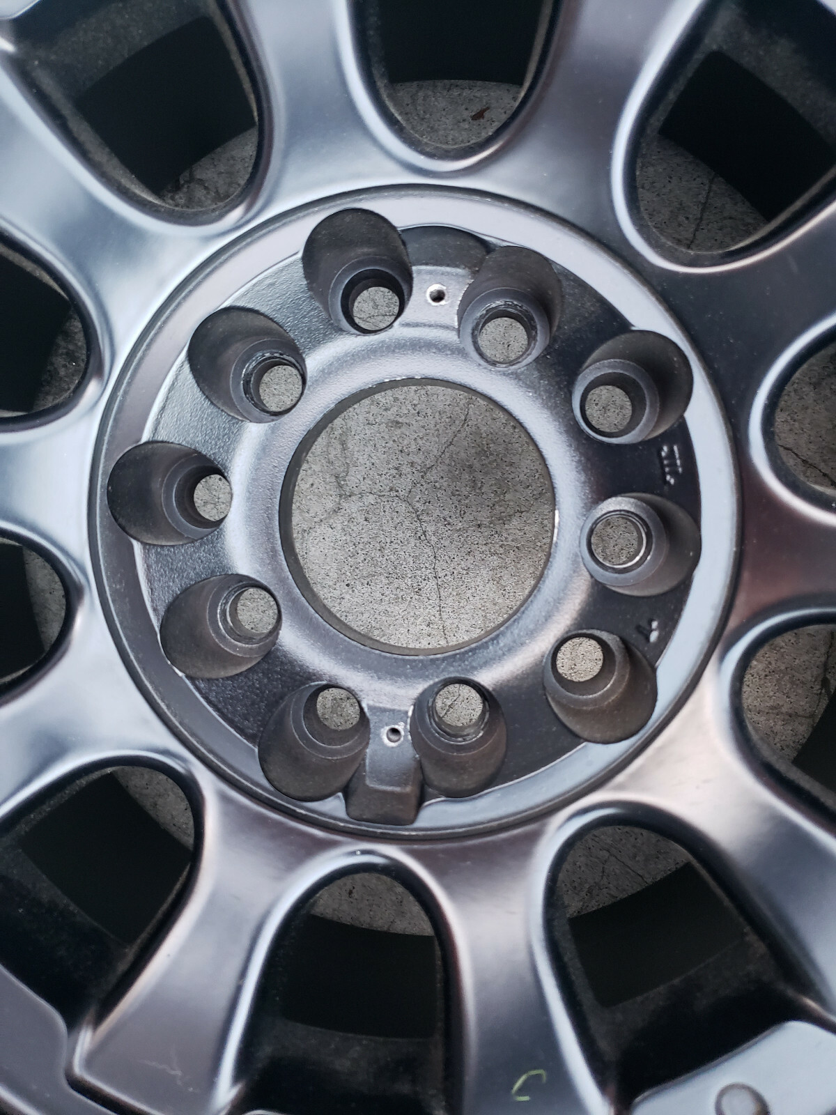 15x10 Black Rock Type D 909B 5x5 5x5.5 Chevy OBS Crawler Eagle Alloy Wheel