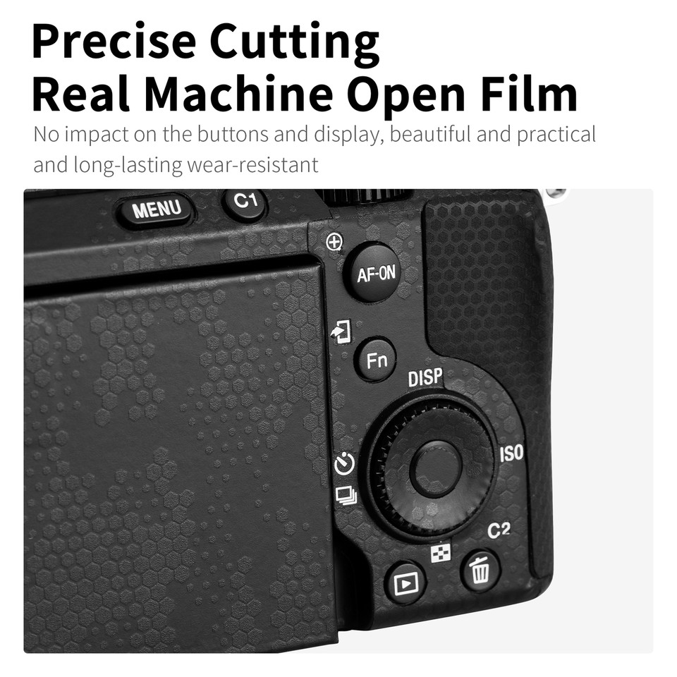 Anti Scratch Wrap Skin Film Camera Body Protective Sticker For Sony ...