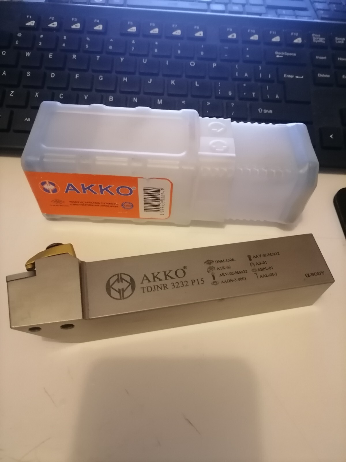 AKKO TDJNR 3232 P15 Clamp Holder Swivel Steel for DNM. 1506 - New | eBay