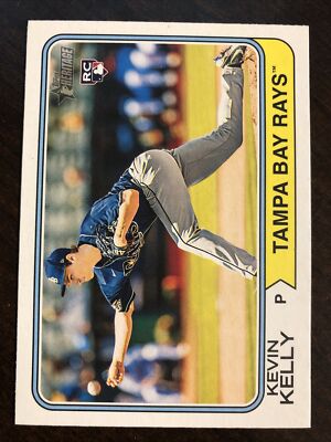 2023 Topps Heritage High Number KEVIN KELLY #517 Baseball Rookie RAYS ...
