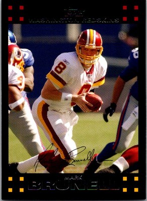 Football 2007 Topps #47 Mark Brunell Washington Redskins | eBay