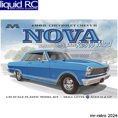 Moebius Models 2323 1965 Chevy II Nova Resto Mod Plastic Model Kit | eBay