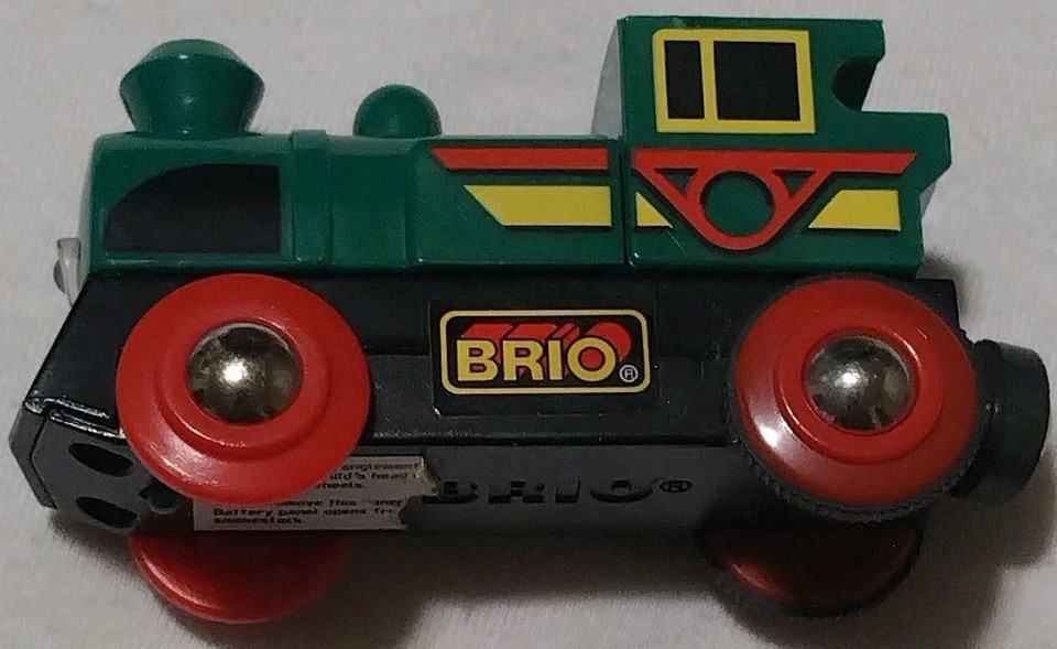 Brio Wooden Railway System. Battery Powered Engine. Made In Sweden ...