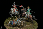 The Death of General Ponsonby Waterloo Painted Toy Soldier Pre-Sale ...