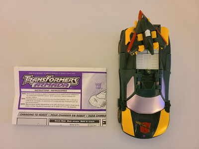 2003 Transformers Armada Wheeljack & Wind Sheer With Instruction Book ...