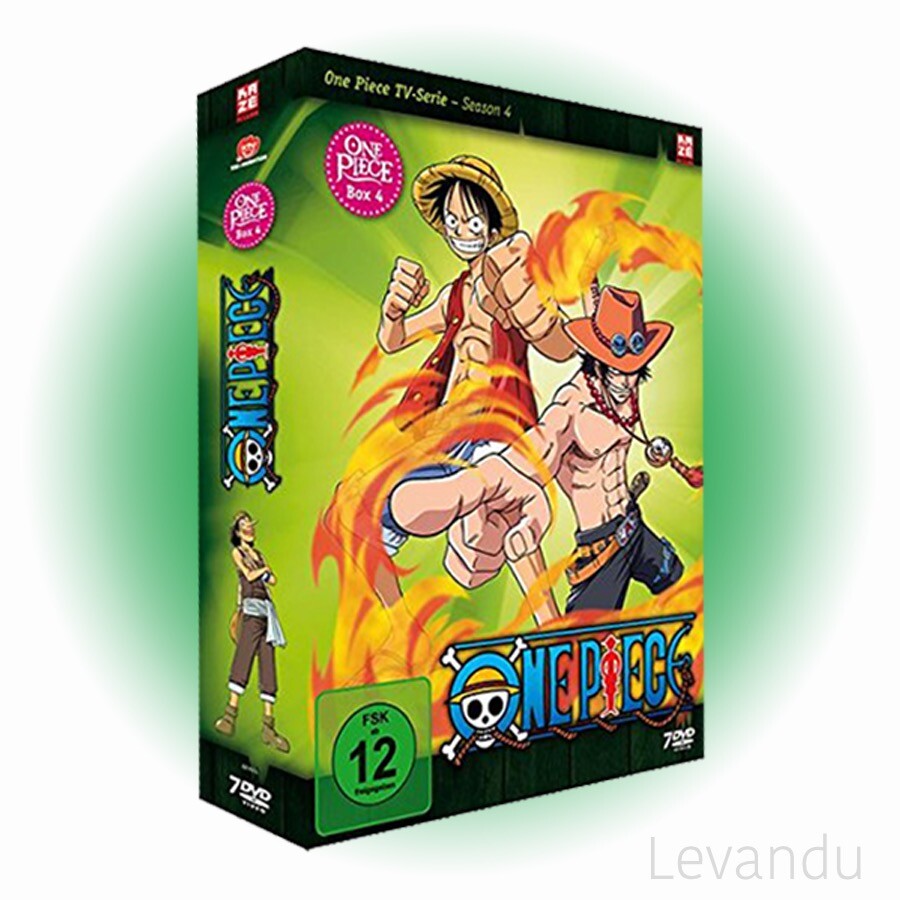 DVD ONE PIECE - TV-SERIE - BOX 4 (Anime - Episoden 93-130) - 7 DVD's | eBay