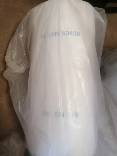 M5 Spray Booth Ceiling Intake Filter Tacky With Scrim Back 1mx20mx25mm ...
