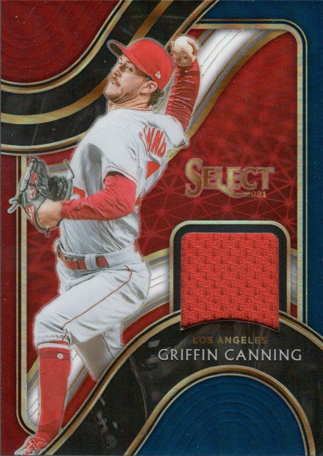 2021 Panini Select - Select Swatches Griffin Canning #SS-GC Tri-Color ...