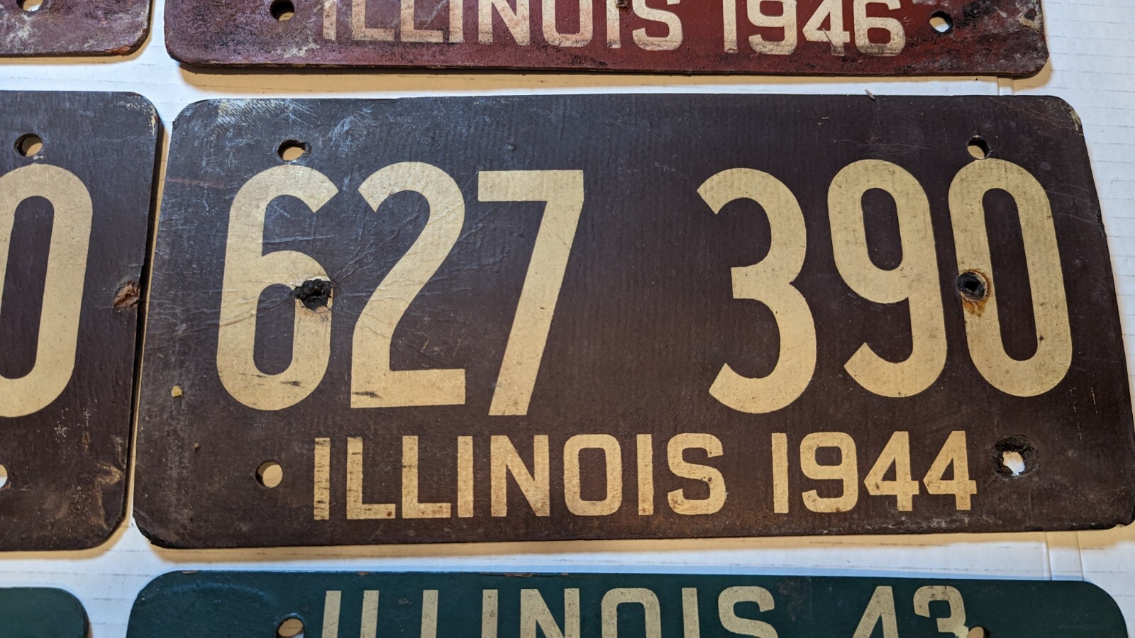 1940s License Plates Illinois Lot | eBay
