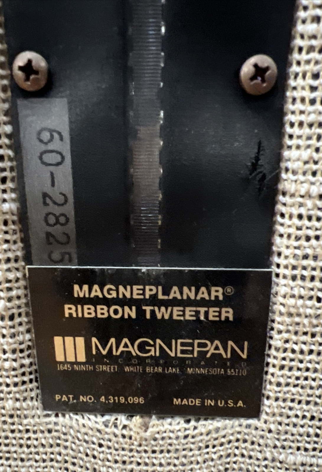 Magnepan Ribbon Tweeters/Loudspeakers MG-IIIA | eBay