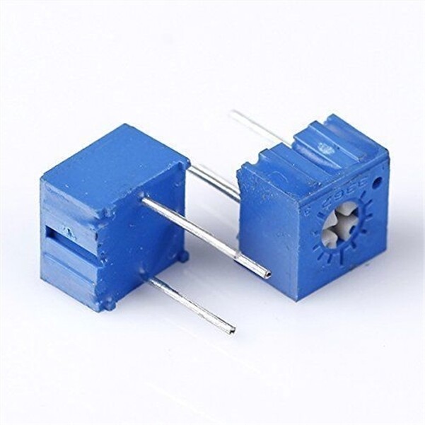10Pcs Variable Resistor Potentiometer 3362P-201 3362 P 200 Ohm High ...