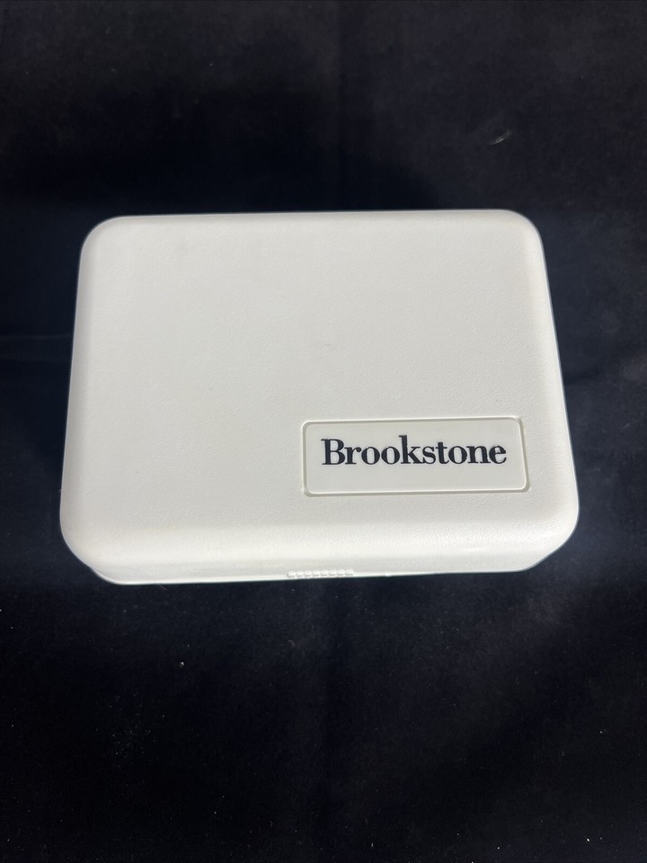 Brookstone Travel Converter Kit Worldwide Color White Adapters With Case | eBay