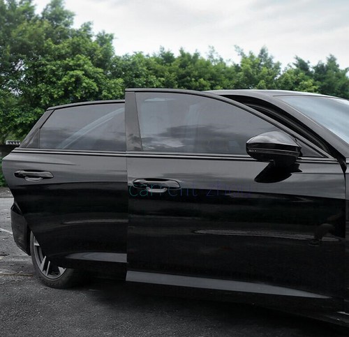 Car Window Molding Strips Trim Black Stainless 10PCS For AUDI A7 S7 ...
