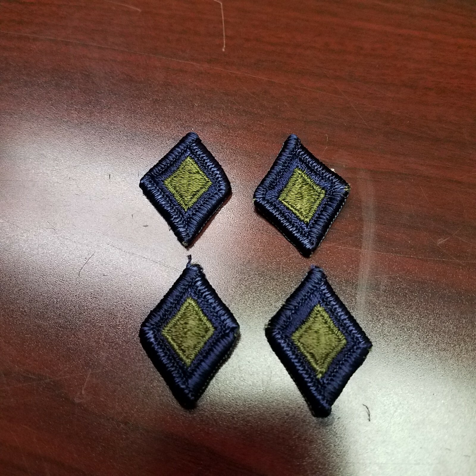 YOU GET 2 PAIRS OF US Air Force 1st Sergeant Diamond chevron SUBDUED | eBay