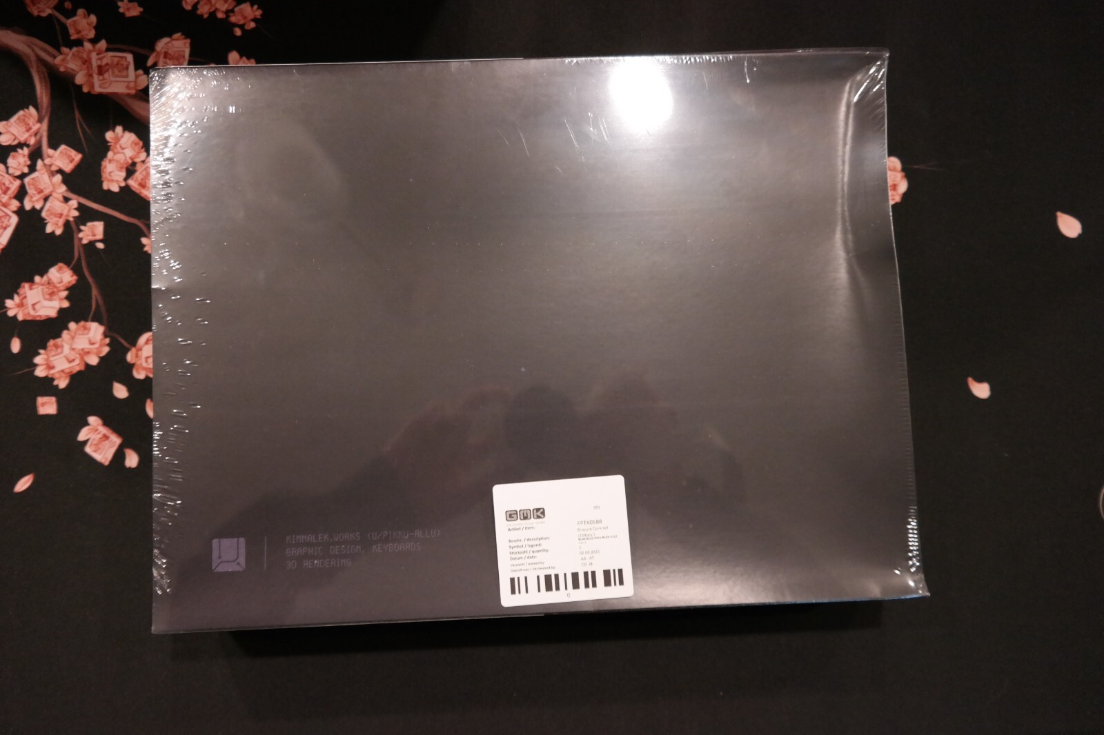 GMK Dracula Base R1 Kit. Doubleshot Sealed Keycap Set | eBay