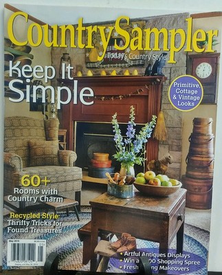Country Sampler May 2016 Keep It Simple Cottage FREE SHIPPING | eBay