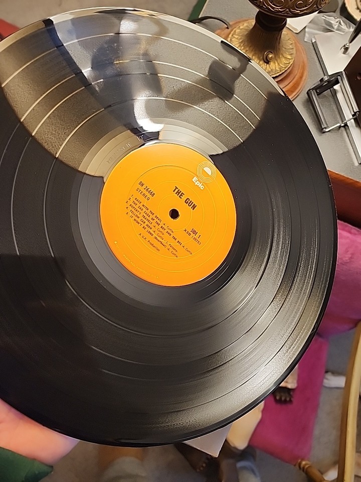 Gun Band vinyl vintage, Roger Dean Cover Epic BN 27468 VG+ Cleaned | eBay