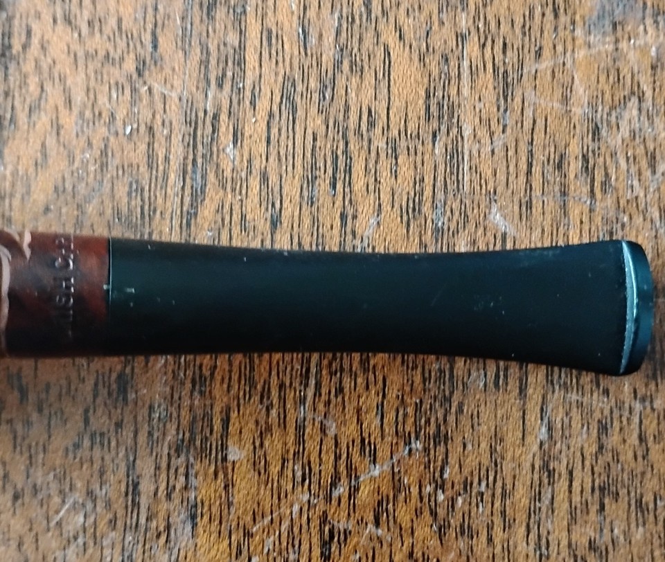 Vintage IRISH CARVED Briar Pipe FROM IRELAND with SHAMROCK'S & LYRE | eBay