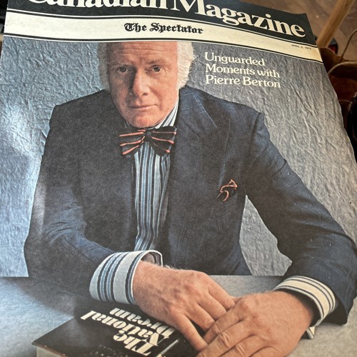 Guy Lafleur Montreal Hockey Canadien Magazine Avril 5 1975 Pierre ...