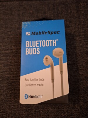 Mobilespec 2021 MBS11302 Fashion Bluetooth Earbuds White Free Shipping ...