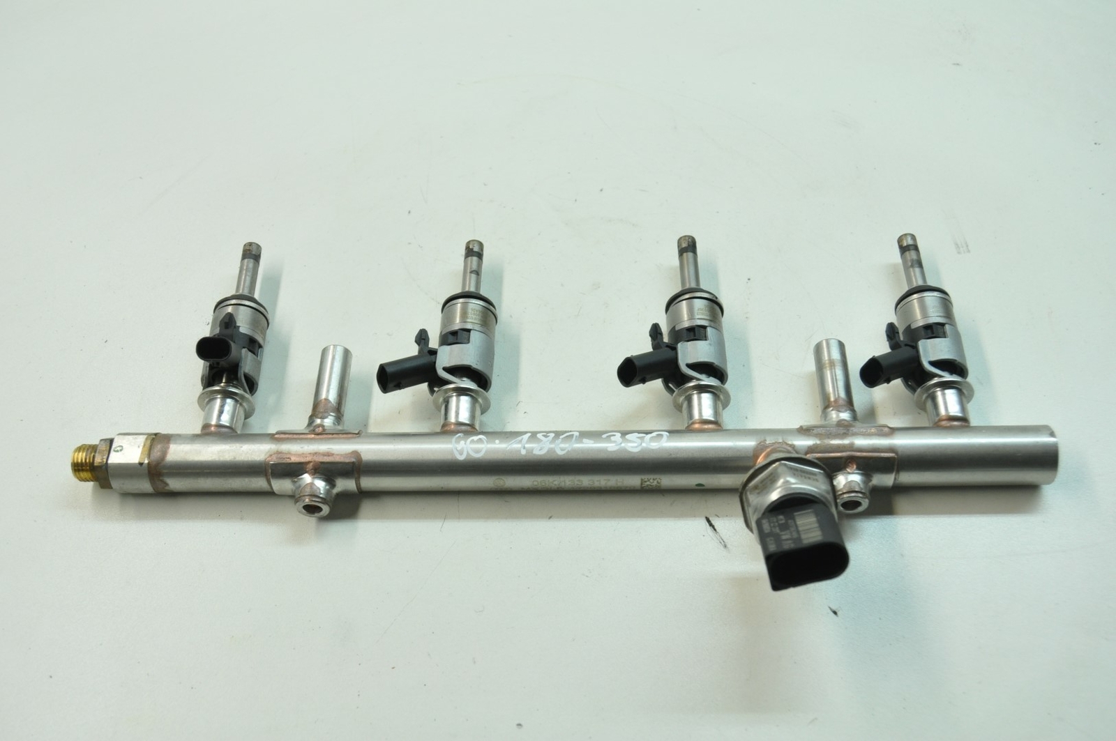 AUDI Q5 80A 2.0 TFSI 2018 LHD FUEL INJECTION RAIL WITH INJECTORS ...