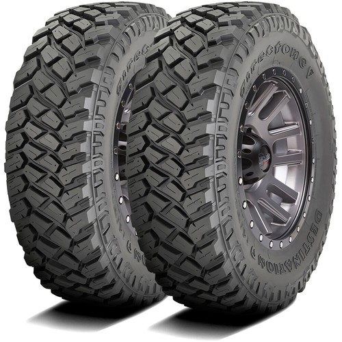 2 Tires Firestone Destination M/T2 LT 35X12.50R20 Load E 10 Ply MT Mud ...