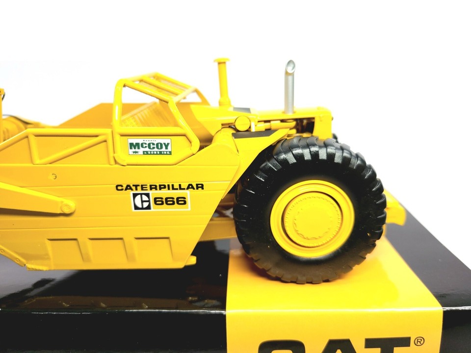 Caterpillar Cat 666 Wheel Tractor-Scraper - McCoy CCM 1:48 Scale ...